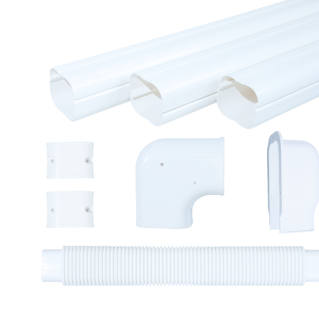 4" PVC Decorative Line Cover Kit Se...(FV-ACPVCLC-02) | Desert Cold LLC