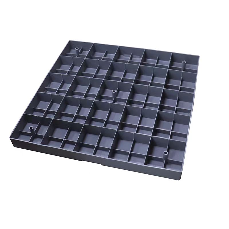 Plastic Condenser Unit Pad 32'' x 32'' x 3'' (FV-ACCP-02) | Desert Cold LLC